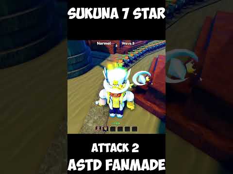 Sukuna 7 Star (Upcoming Unit) (Fanmade) #allstartowerdefense #roblox #astd #anime #jjk