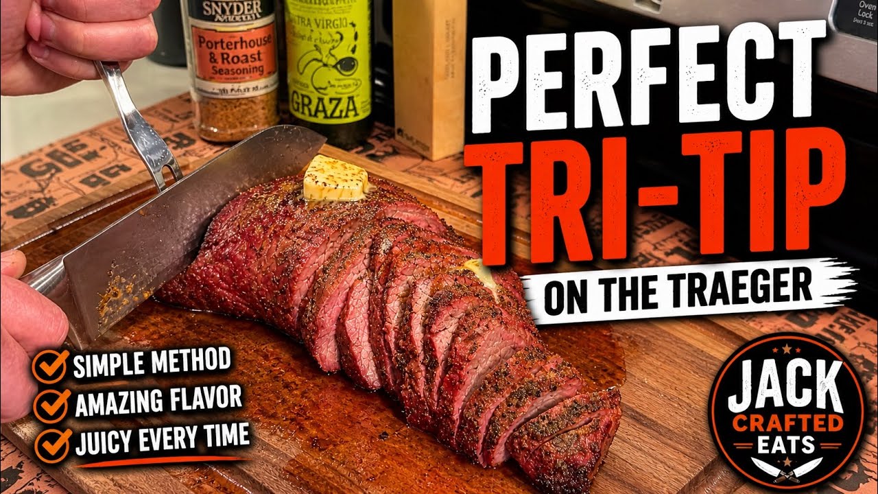 Perfect Traeger Tri Tip (Juicy, Simple & Foolproof)