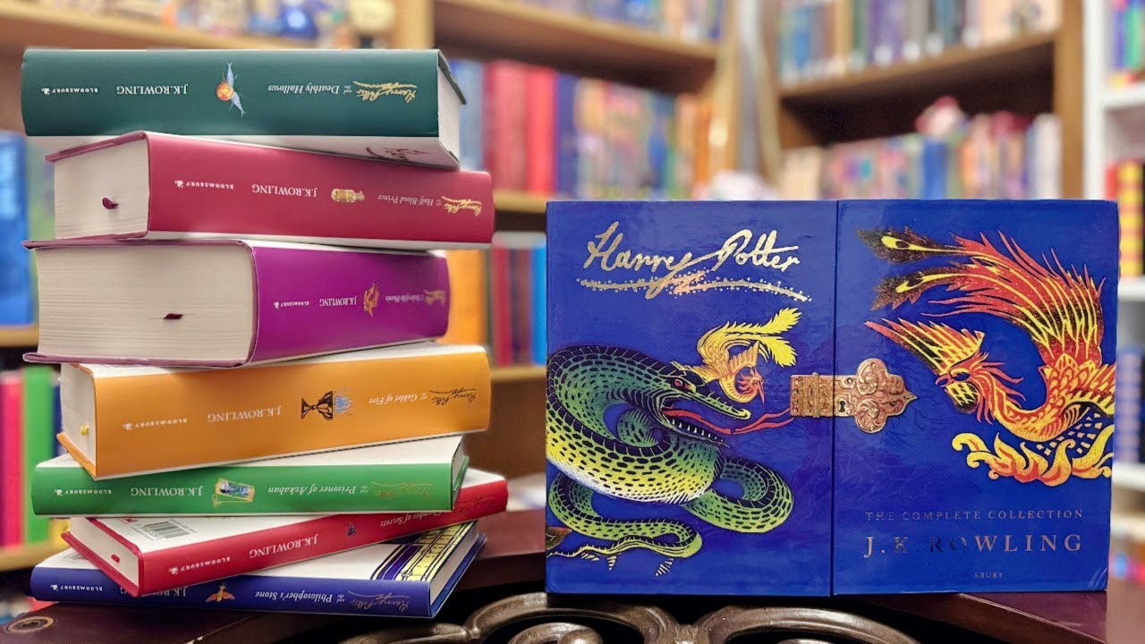 One of My Favorite Harry Potter Sets EVER: The Stunning Hardcover Signature Edition Box Set