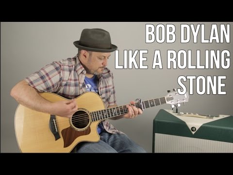 How to Play "Like a Rolling Stone" by Bob Dylan on Guitar - Acoustic Songs