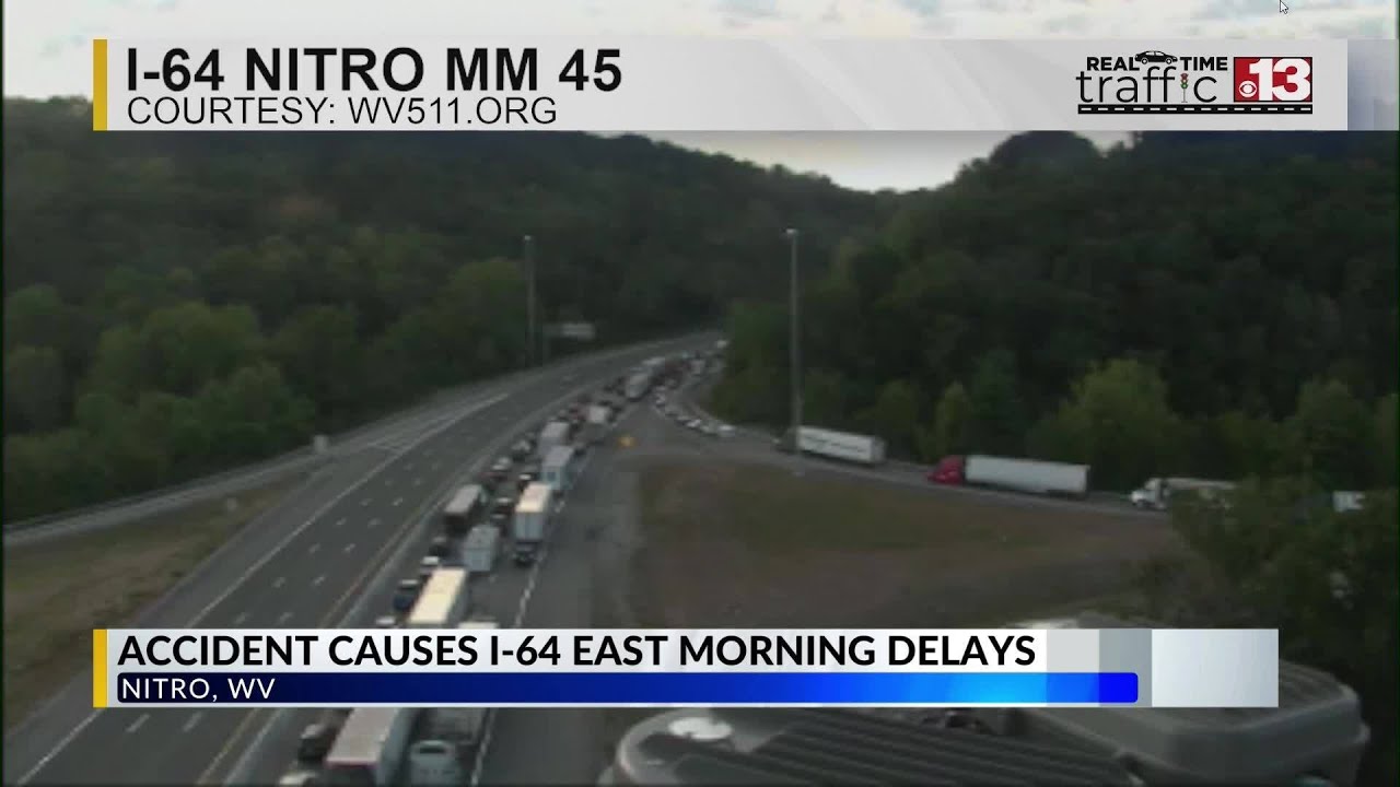 I-64 reopened after crash near Nitro