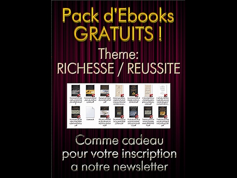 Comment devenir riche - 4 ebooks gratuits !!