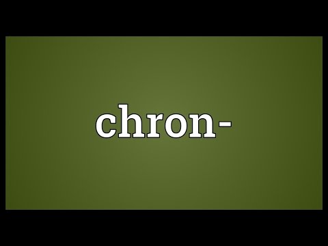 Chron- Meaning