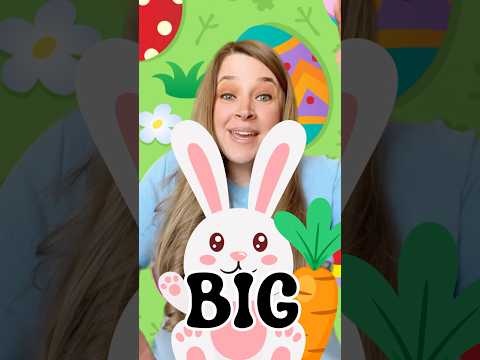 FUN Easter Bunny🐰 Opposites Song 🎶 #kidssongs #kidslearning
