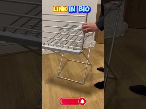 Electric Heated Clothes Airer Dryer Folding Energy-Efficient Indoor Laundry! (2024) #blender#cooking