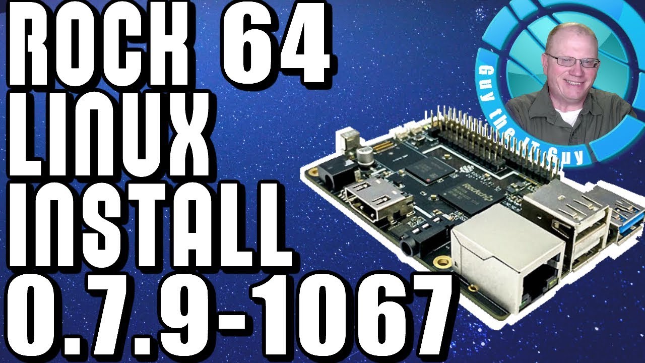 ⭐Linux 0.7.9 install and review on the Pine64 Rock64 small board computer. ⭐