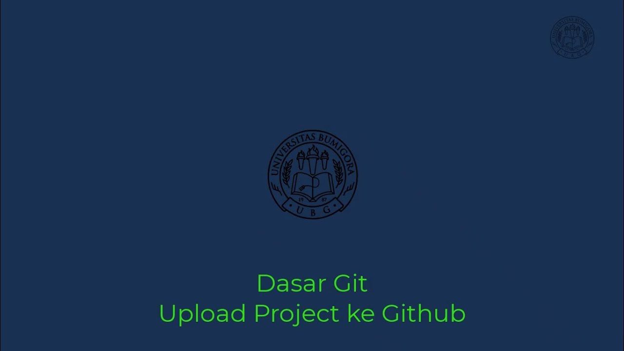 Dasar Git - Upload Project ke Github dan Update Project
