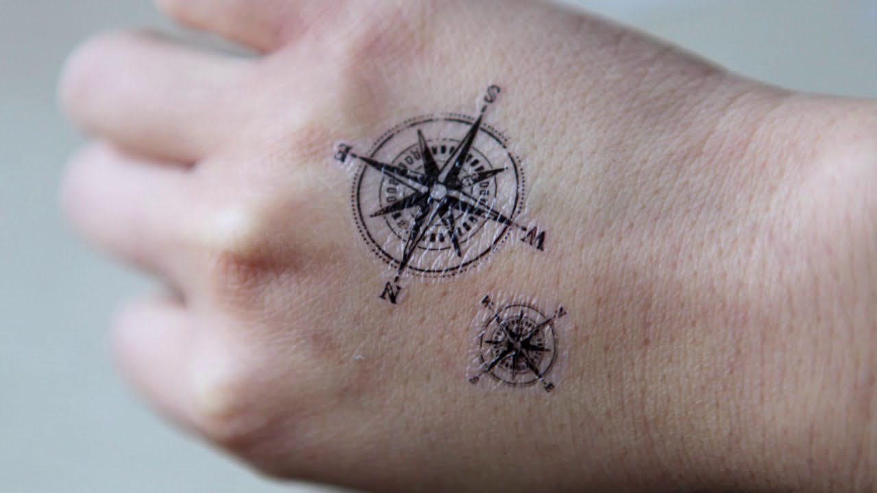 Top 50 Best Compass Tattoos
