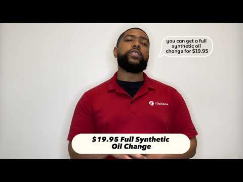 $19.95 Full Synthetic Oil Change