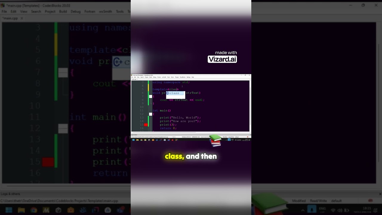 Inspiring Insights on C++ Templates   #programming #coding #trending #viralvideo #foryou