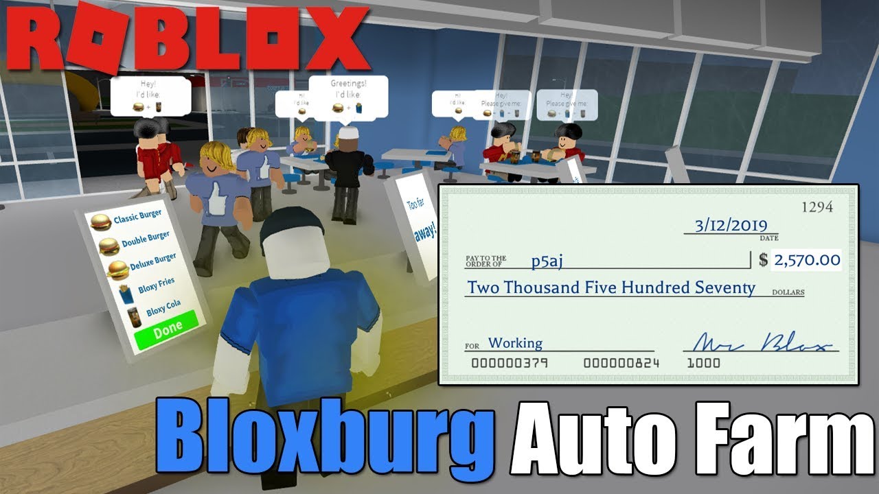 *NEW* Roblox Hack/Script | Welcome To Bloxburg | Auto Farm - Infinite Money [FREE] [Mar 12]