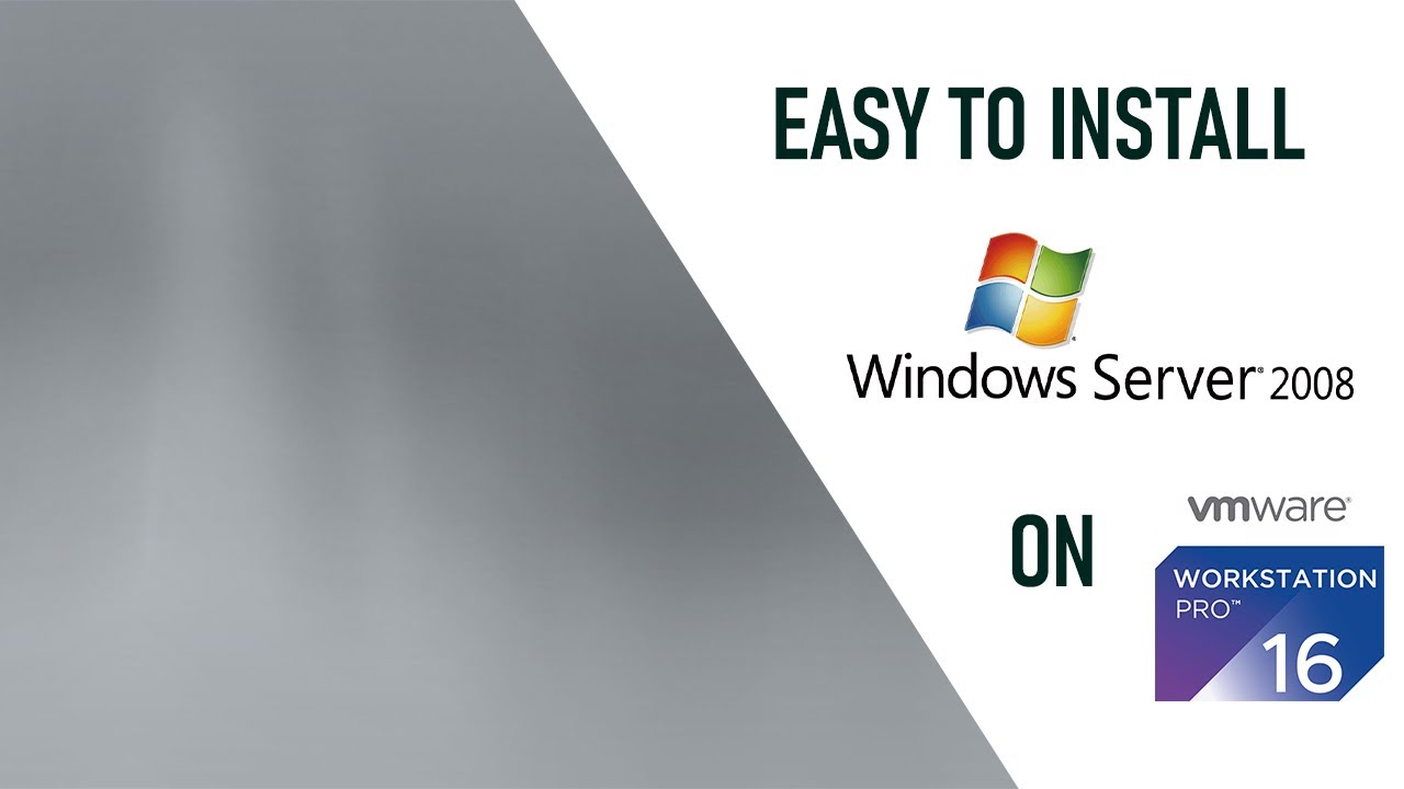 Easy Way to Install Windows Server 2008 on VMware 16 – Full Guide