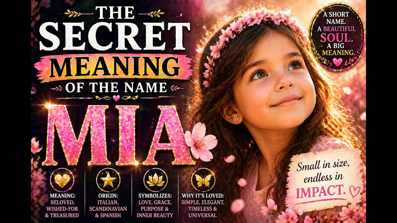 The Surprising Architecture of the Name Mia: Meaning, Origin, and Why We Love It