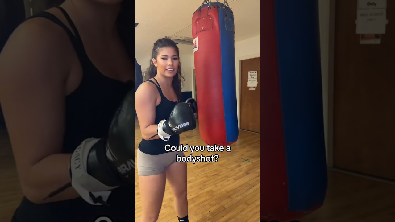 Could You Take A Body Shot From Erica? #boxing #femaleboxing #womensboxing