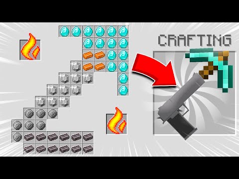 Crafting Custom OP Items In Minecraft...