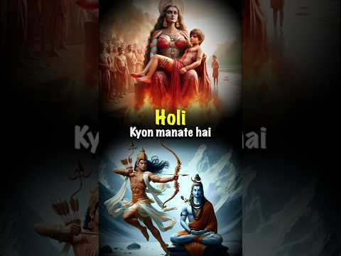 Why is Holi celebrated? #holi #festival #hindu