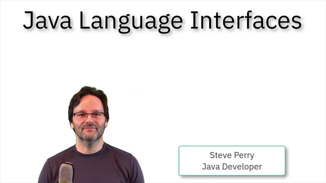 Java constructs for real-world applications: Interfaces