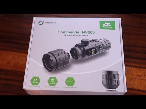 Commander NV500 4K Digital Day/Night Vision Rifle Scope