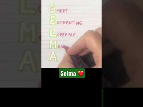 Meaning of the name SELMA #meaning #name #selma
