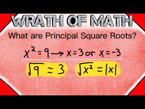 Principal Square Roots of Nonnegative Numbers