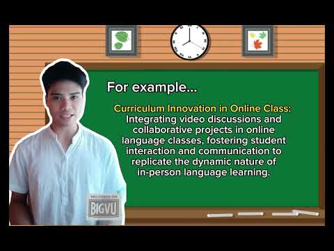 CURRICULUM INNOVATION
