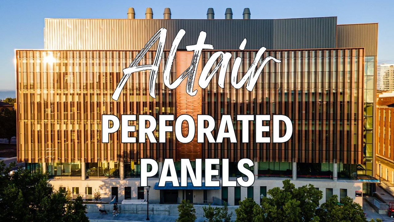 Altair Perforated Panels  High Impact Design, Zero Engineering Headaches