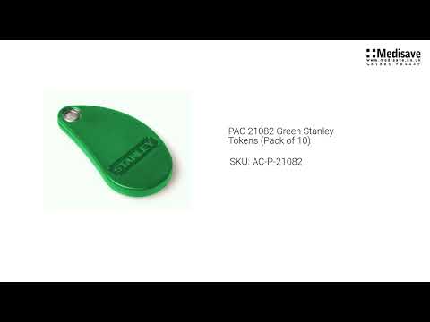 PAC 21082 Green Stanley Tokens Pack of 10 AC P 21082