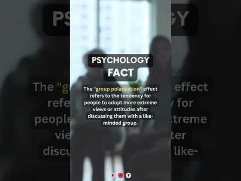 Group polarization | #psychologyfacts #generalpsychology #psychologyfact #psychology