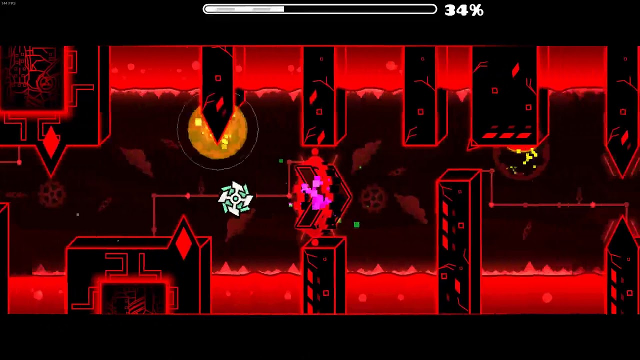 Geometry Dash | Devil Vortex 87% (Progress 5) | 144hz