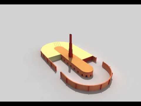 Working of a traditional brick kiln in India (the FCBTK)