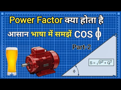 What is Power Factor Part 2 in Hindi Active power Reactive power Apparent power क्या होता है