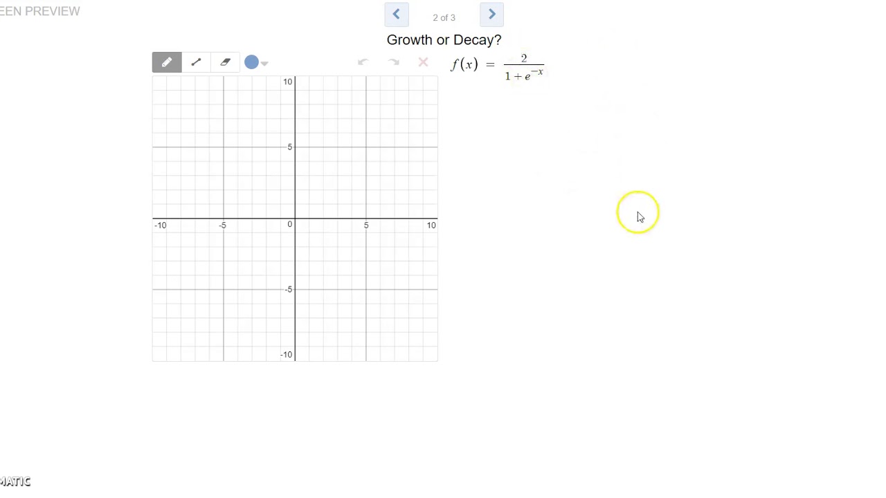 Algebra Desmos Logistic Function