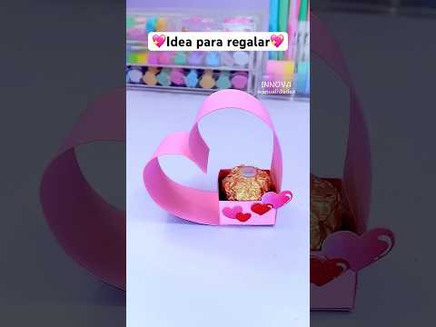 Manualidades de papel 💖 Ideas para regalar #diy #manualidades #love #innovamanualidades