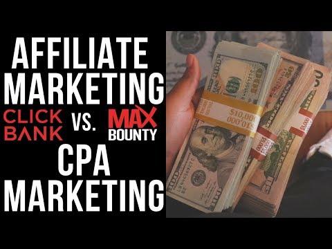 AFFILIATE MARKETING VS CPA MARKETING