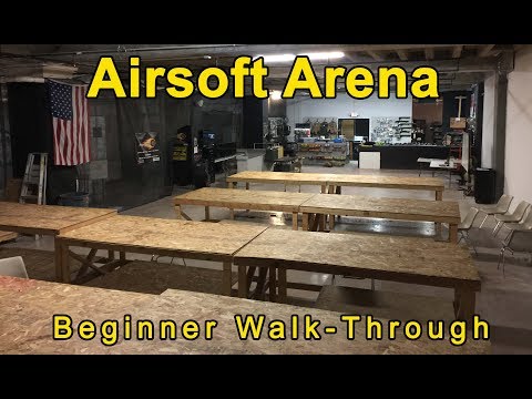 Airsoft Arena Beginner Walk-Through!! First tie at the Airsoft Arena in Milwaukee
