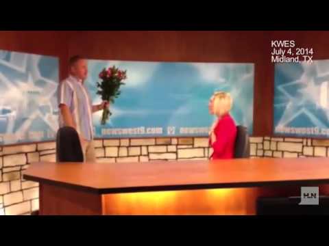 Texas Anchor Alexa Williams Reads Own Proposal On Live TV