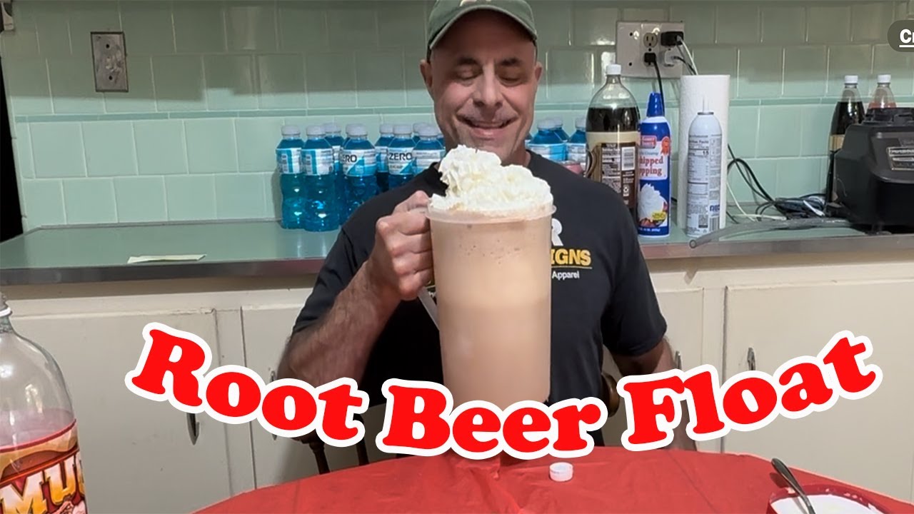 Huge Root Beer Float
