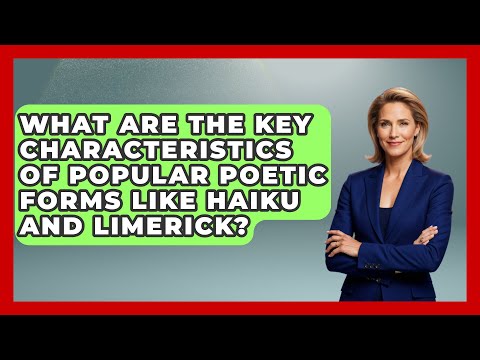 What Are the Key Characteristics of Popular Poetic Forms Like Haiku and Limerick? - The Prose Path