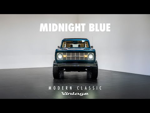 Midnight Blue | Modern Classic by Vintage