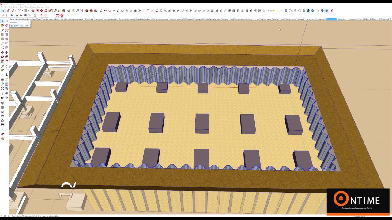 Method statement Of Sheet piles installation