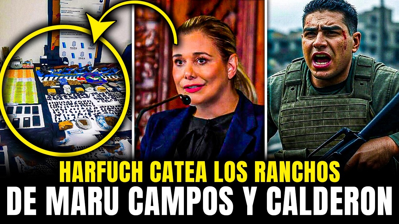 HARFUCH CATEA 9 RANCHOS de CALDERÓN y MARU CAMPOS: FUSIÓN DEL ESCÁNDALO MÁS GRANDE DEL PAN