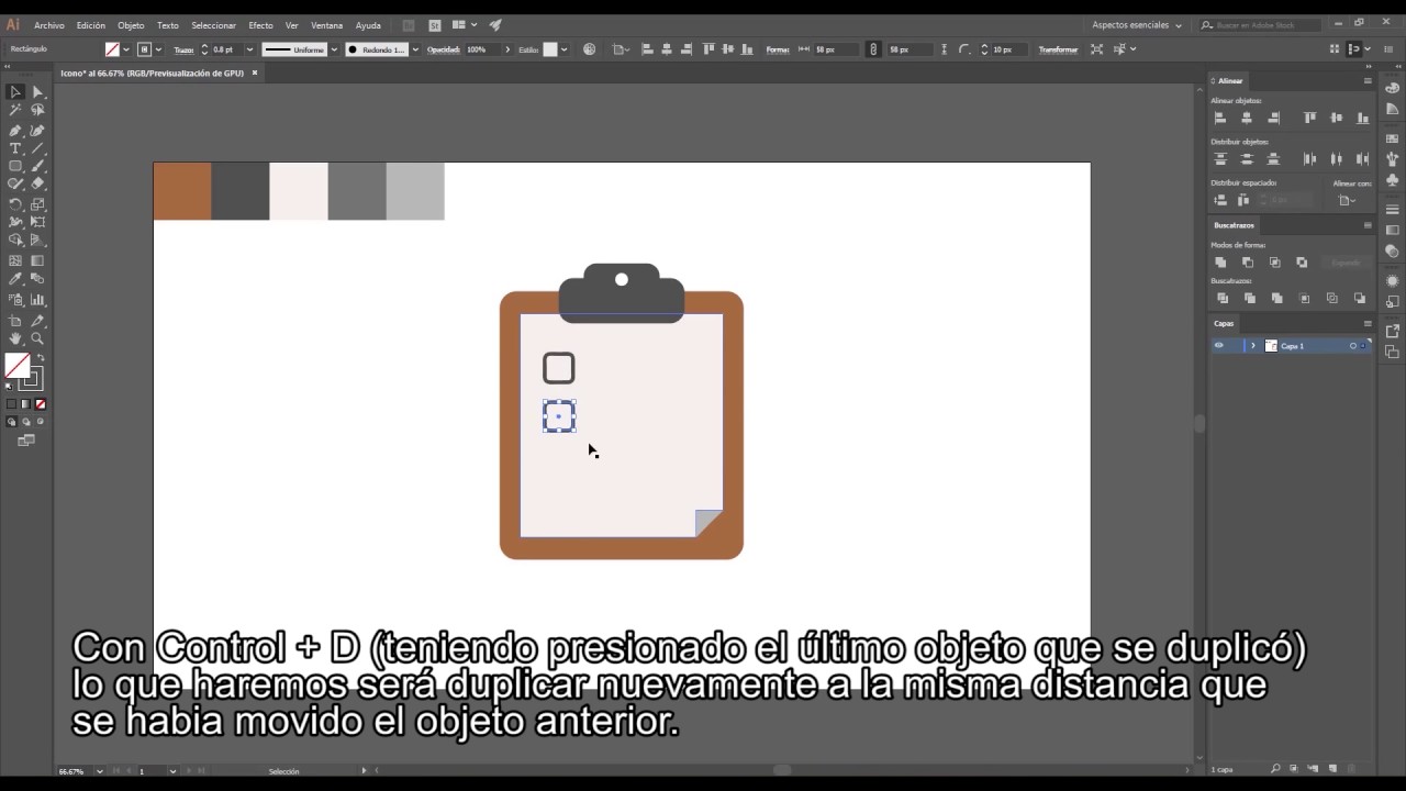 01/06 Making the flat icon — Motion Graphics: Create and Animate Flat Icons