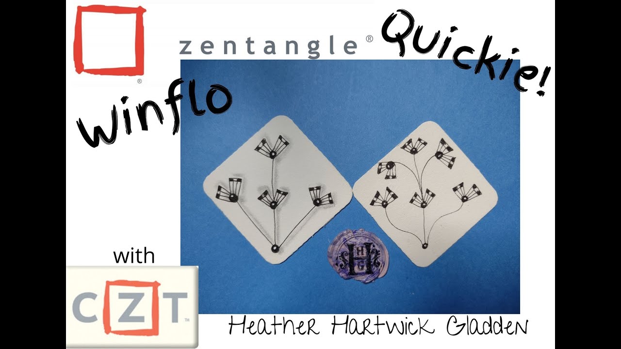 Zentangle® Quickie: Winflo