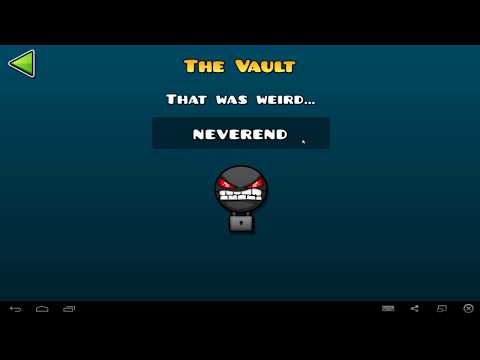 Geometry Dash "The Vault" all codes