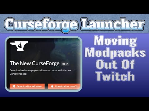Curseforge Move Modpacks from Twitch