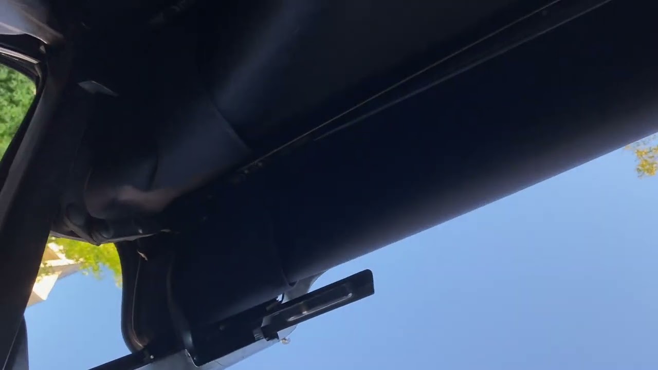 1969 Ford Mustang Convertible Top Operation