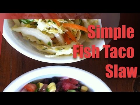 How to make Fish Taco Slaw Coleslaw Recipe
