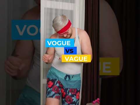 Do you know the difference between "vogue" and "vague"?