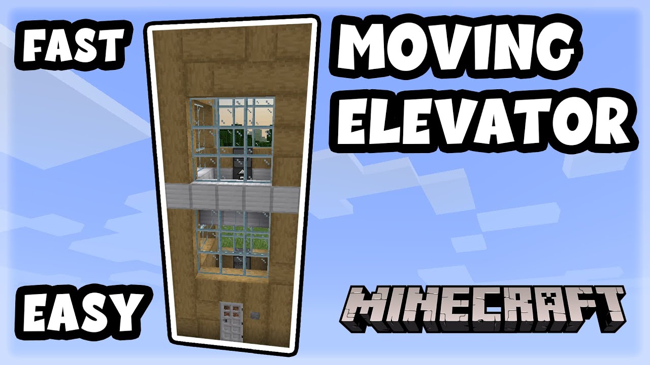 Minecraft Elevator Tutorial (Mod)