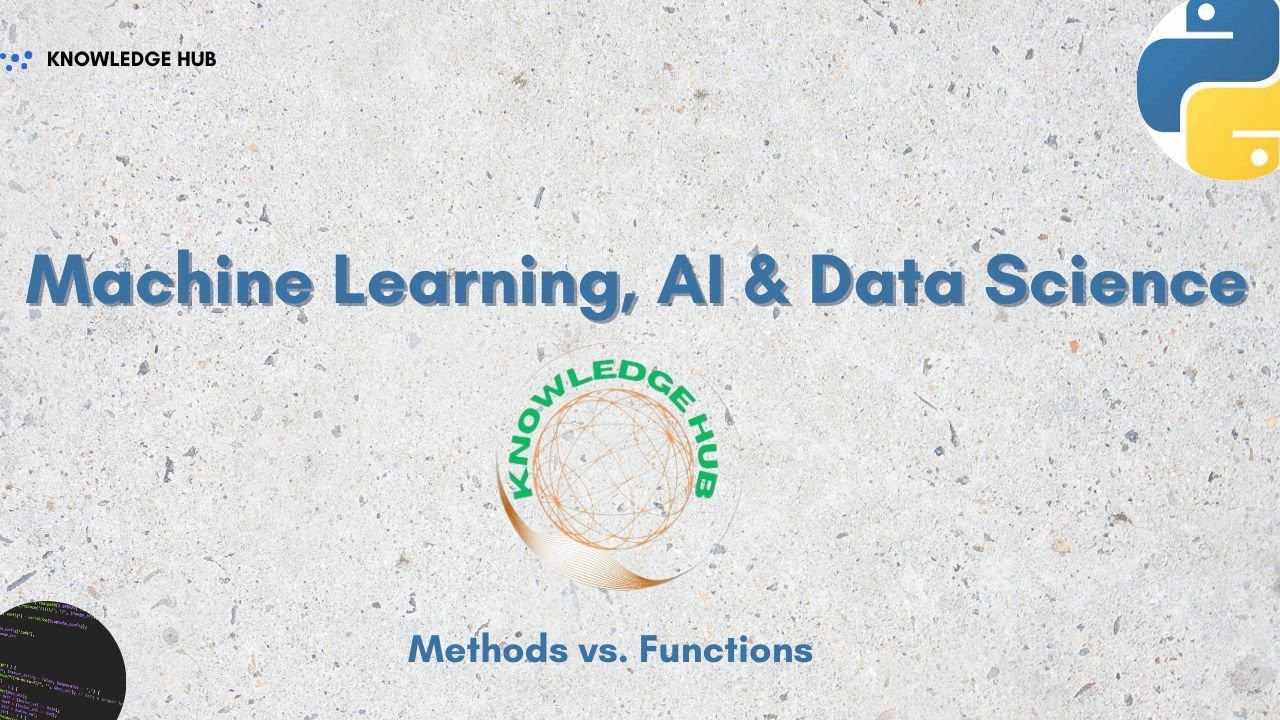 Method vs. Function: What’s the Difference? |  YouTube tutorial